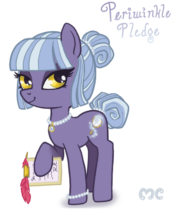 #640538 - safe, artist:mcponyponypony, oc, oc only, oc:periwinkle ...