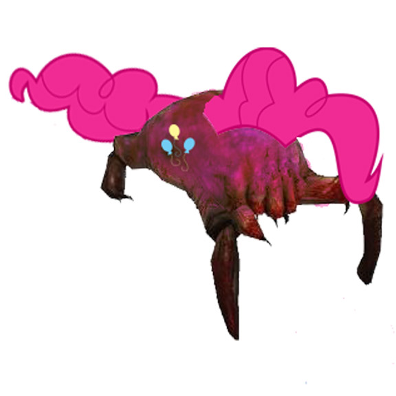 #621912 - safe, pinkie pie, alien, headcrab, g4, half-life, wat ...