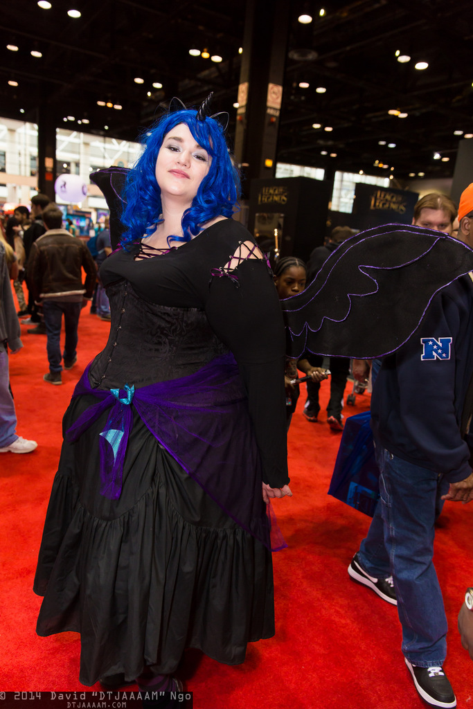 #653189 - safe, nightmare moon, human, cosplay, irl, irl human, photo ...