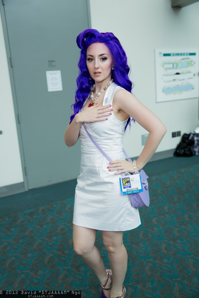 #653485 - safe, rarity, human, g4, cosplay, irl, irl human, photo, solo ...