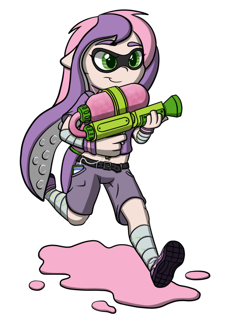 #658689 - safe, artist:scramjet747, sweetie belle, human, inkling, pony ...