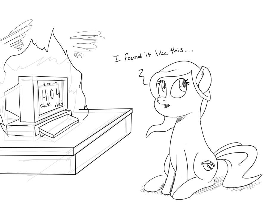 #660988 - safe, artist:purple-yoshi-draws, pony, browser ponies, fire ...