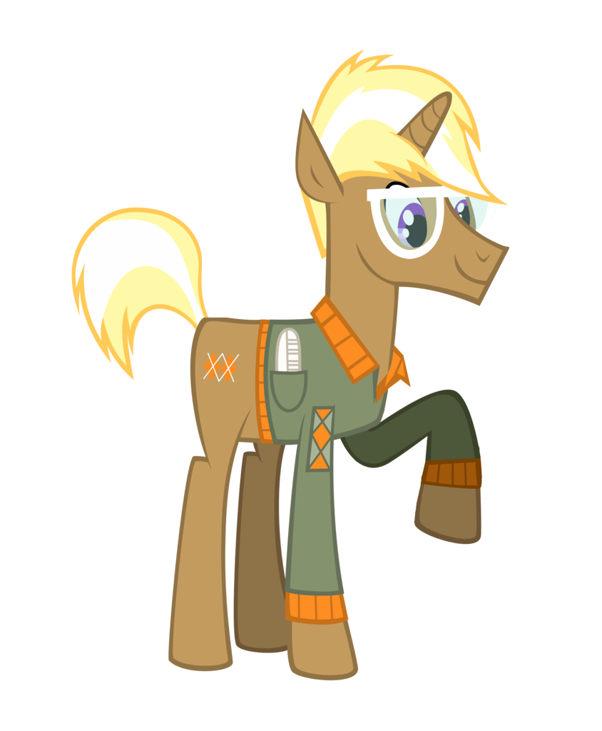#661023 - safe, artist:lightningslashy, trenderhoof, pony, unicorn, g4 ...