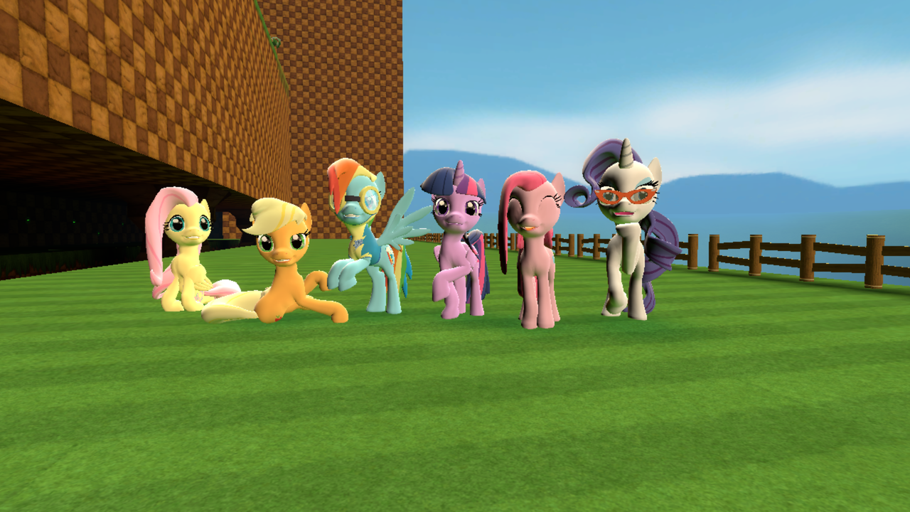 #661063 - safe, artist:goobyplz, applejack, fluttershy, pinkie pie ...