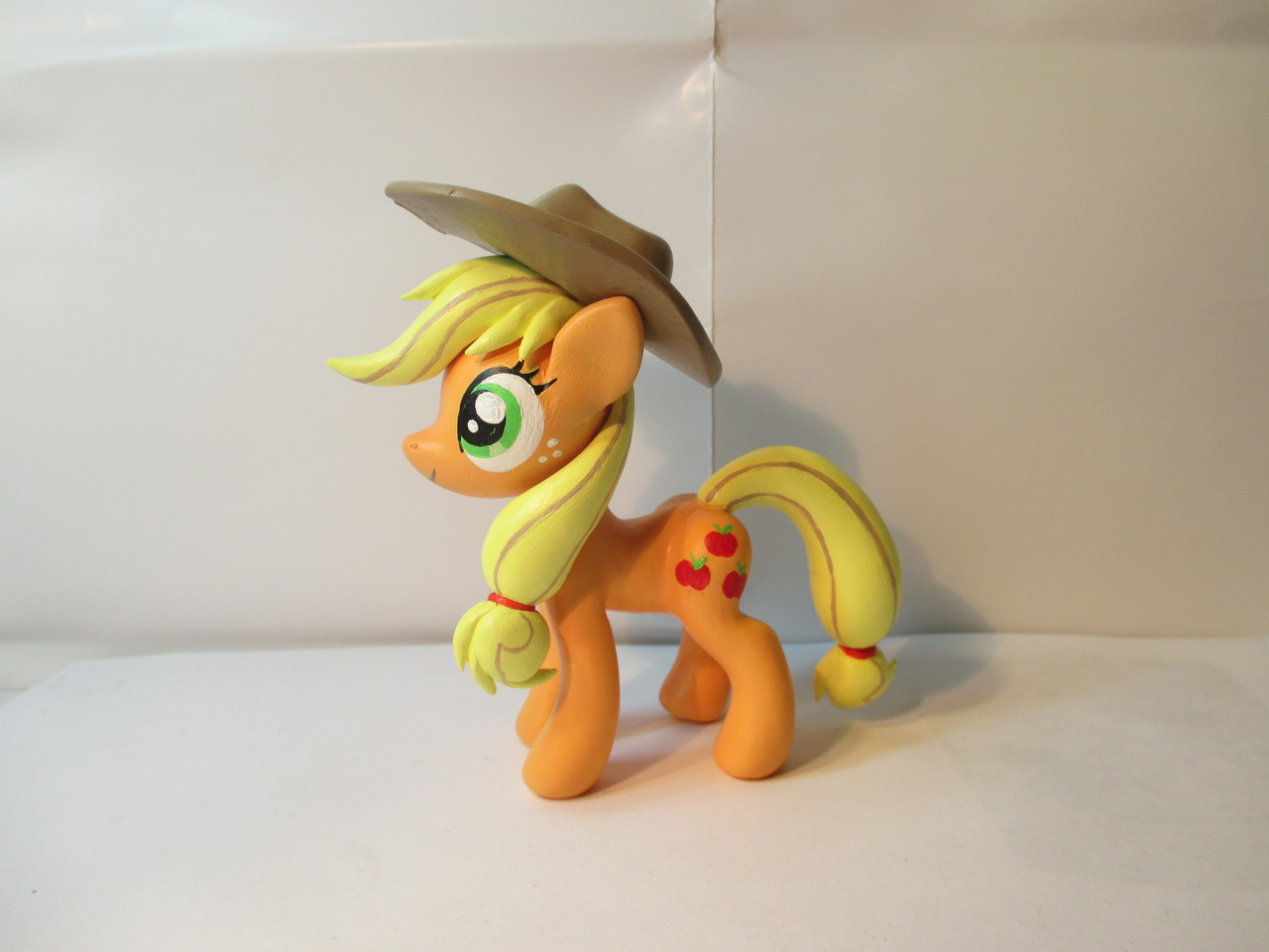 #645671 - safe, artist:earthenpony, applejack, irl, photo, sculpture ...