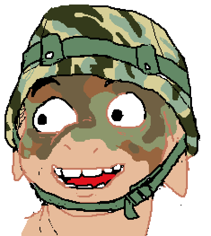 #646169 - safe, /k/, camouflage, face paint, helmet, soldier, solo ...