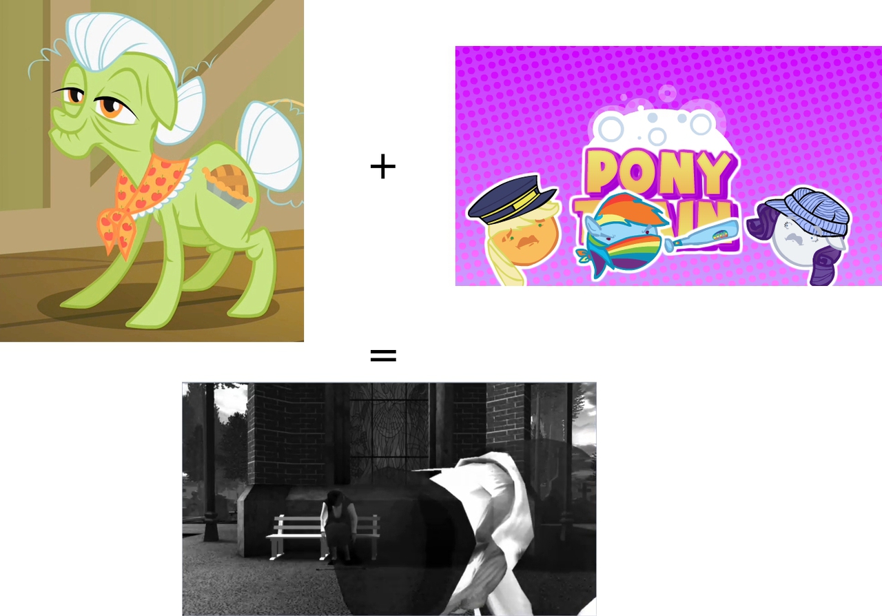 #646571 - semi-grimdark, artist:keno9988, applejack, granny smith ...