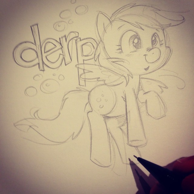 #665102 - safe, artist:katie cook, derpy hooves, pegasus, pony, g4 ...