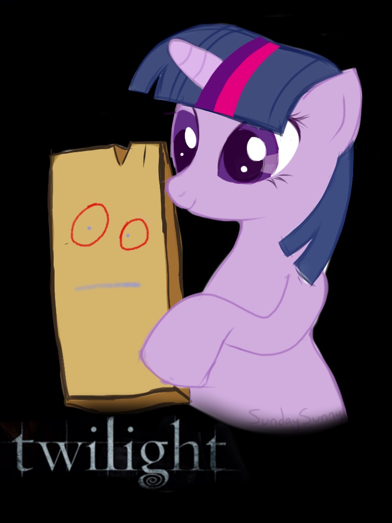 #665513 - safe, artist:sundaysunny, twilight sparkle, crossover, ed edd ...
