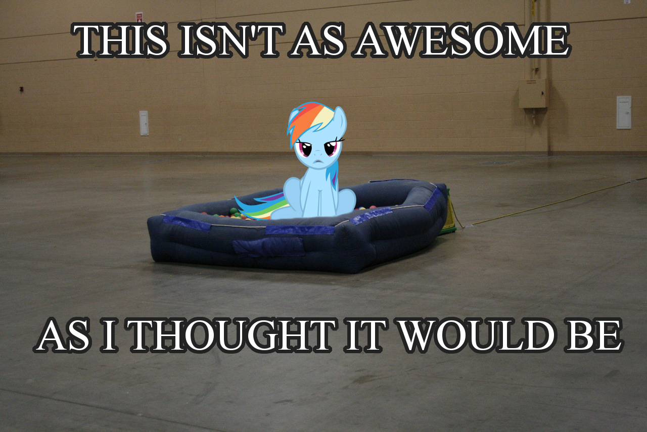 #674217 - safe, rainbow dash, pegasus, pony, g4, ball pit, dashcon ...