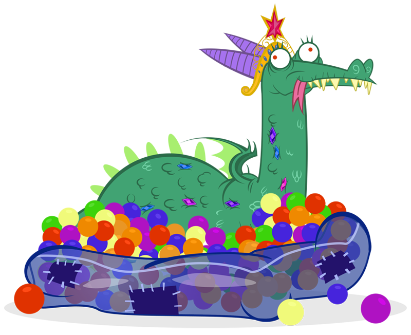 #674792 - safe, artist:pixelkitties, crackle, dragon, g4, ball, ball ...