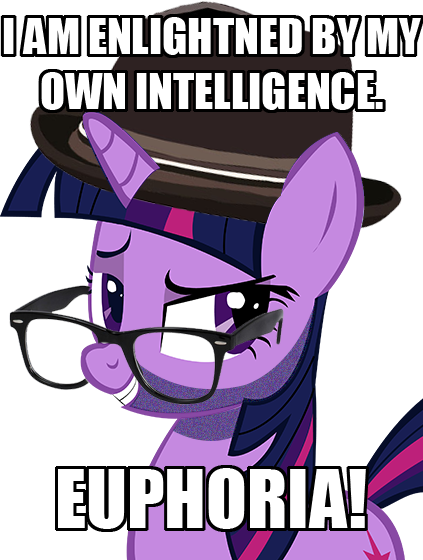 #676070 - safe, artist:extrahovinco, twilight sparkle, aalewis, atheism, beard, euphoria ...