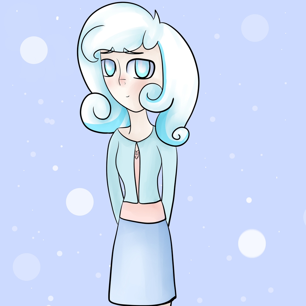 #676845 - safe, artist:bambinen, oc, oc only, oc:snowdrop, human ...