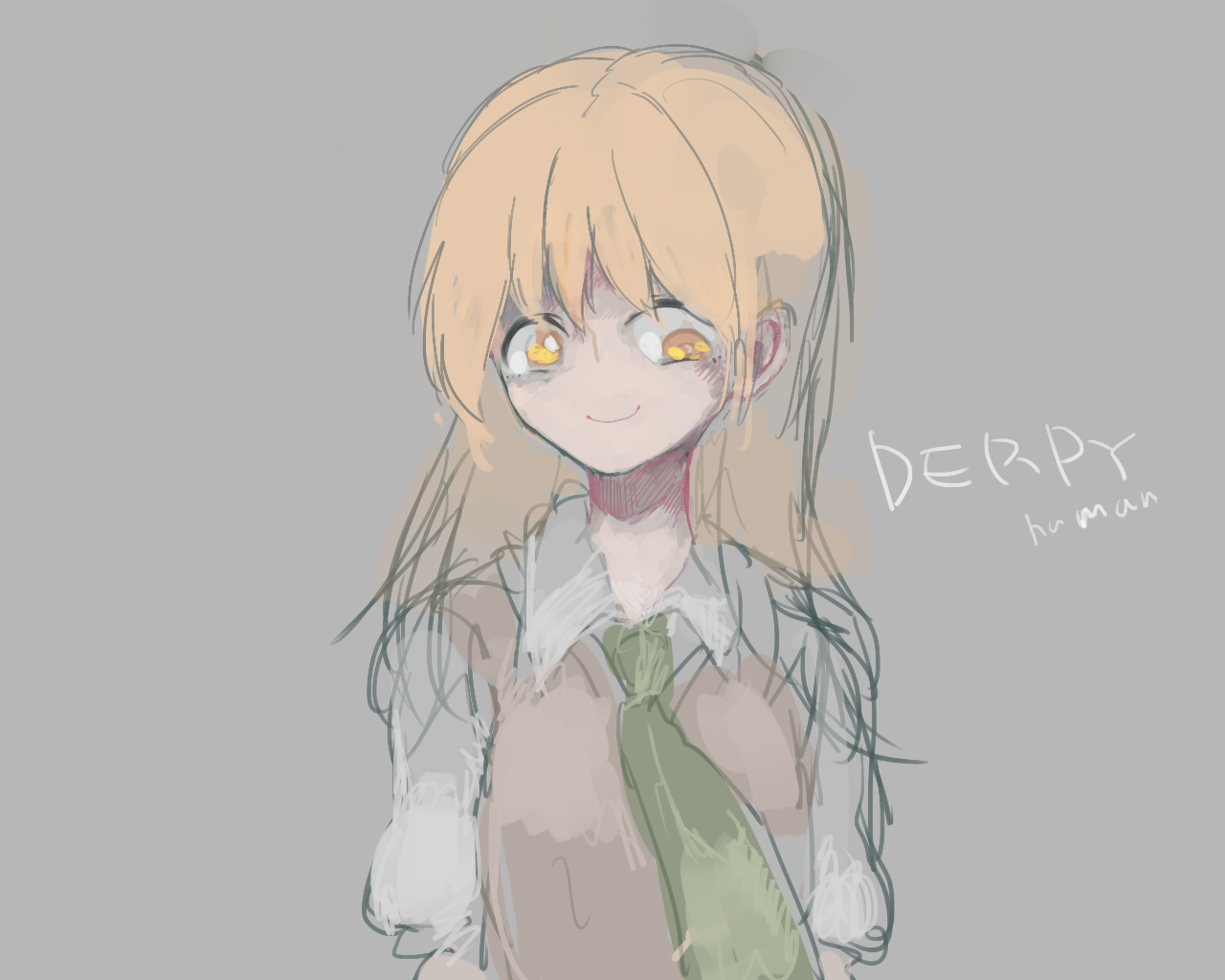 #680774 - safe, artist:tsuyukomiharu, derpy hooves, human, g4, female ...