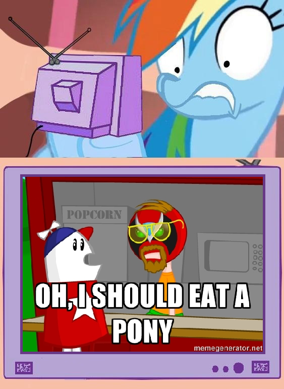 #681165 - safe, rainbow dash, g4, exploitable meme, homestar runner ...