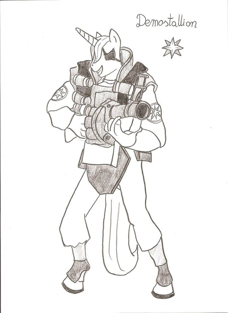 #681396 - safe, artist:witkacy1994, prince blueblood, g4, crossover ...