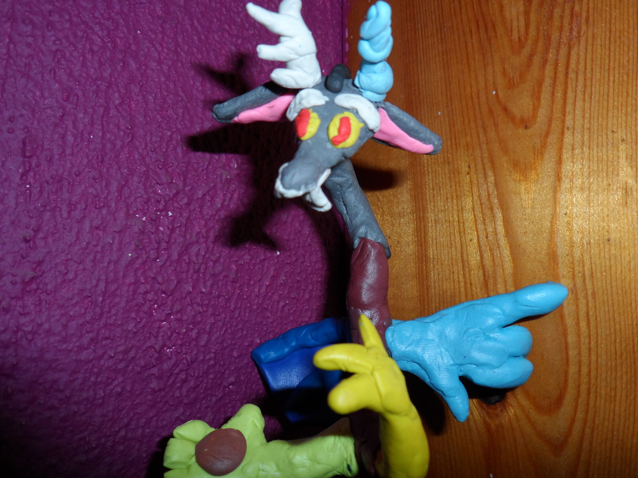 #685289 - safe, artist:kittyfarilltz, discord, clay, craft, sculpture ...