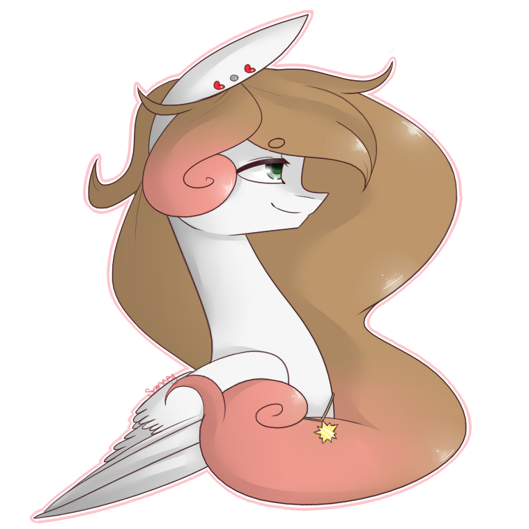 #686565 - safe, artist:sheeppiss, oc, oc only, art trade, solo - Derpibooru