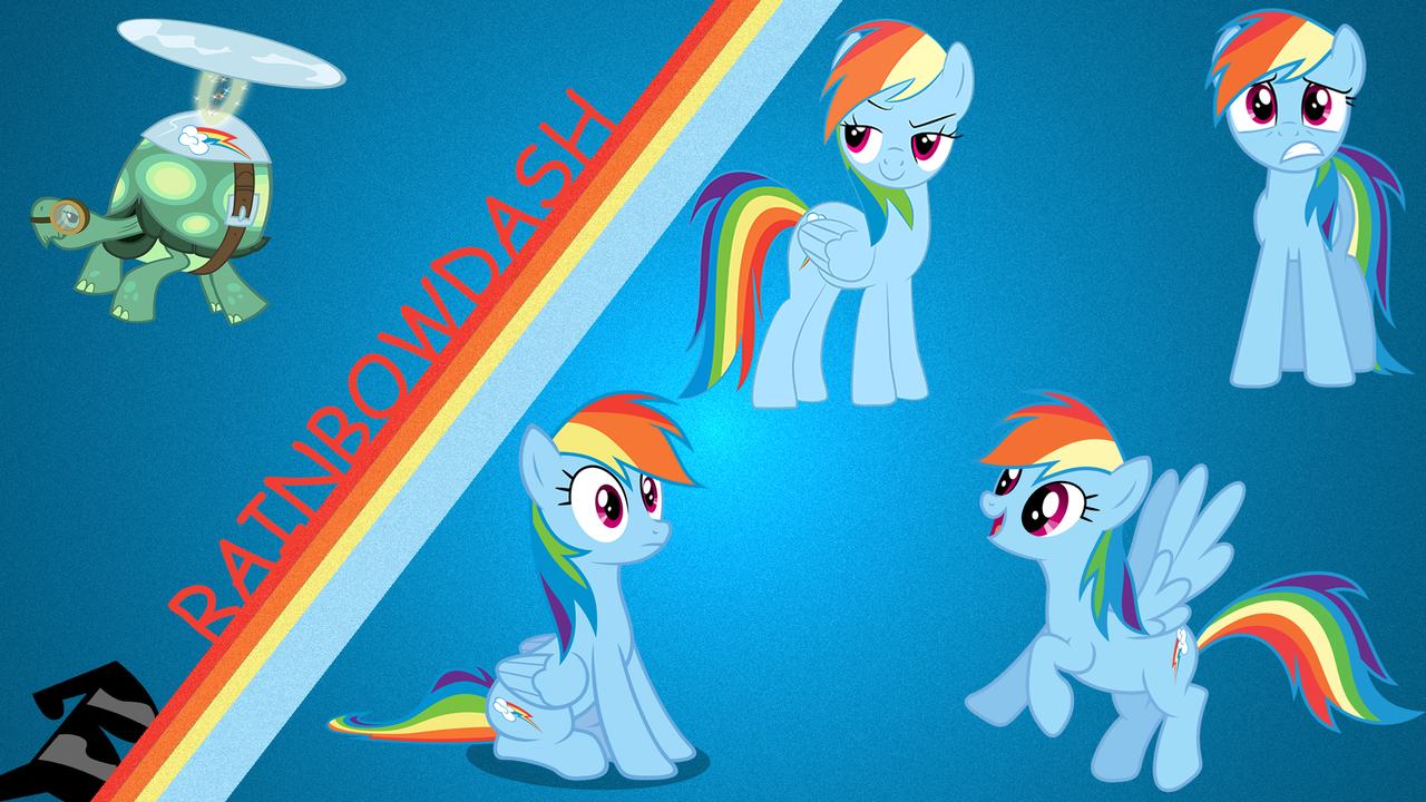 #687466 - safe, rainbow dash, tank, wallpaper - Derpibooru