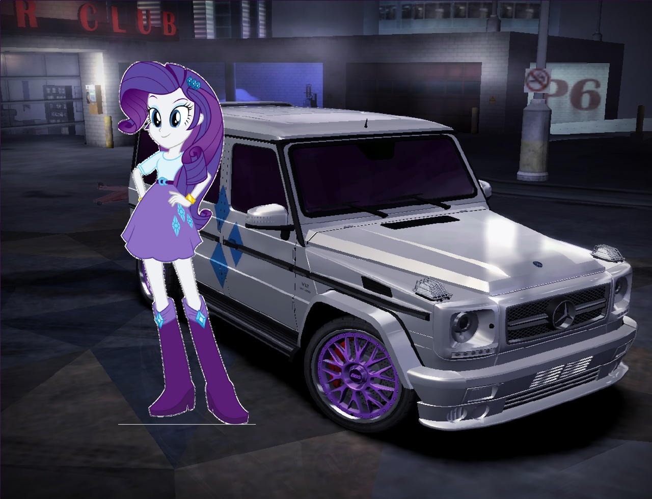 #667680 - safe, rarity, equestria girls, 1000 hours in ms paint, car ...
