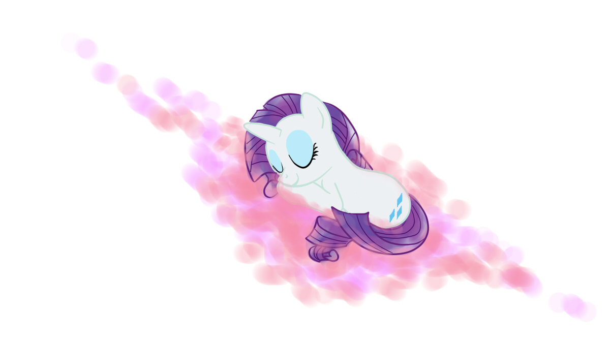 #668043 - safe, artist:elen, rarity, g4, female, pixiv, sleeping, solo ...