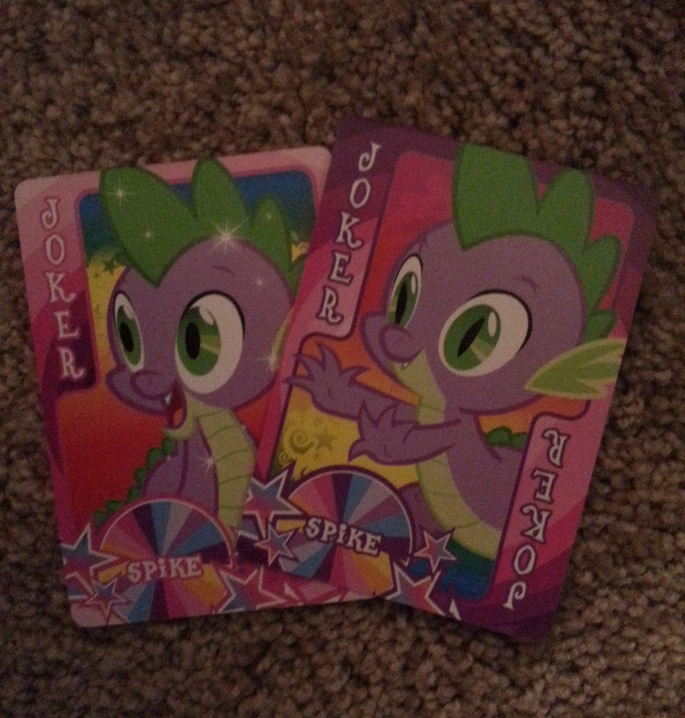 #668589 - safe, spike, g4, merchandise, playing card - Derpibooru