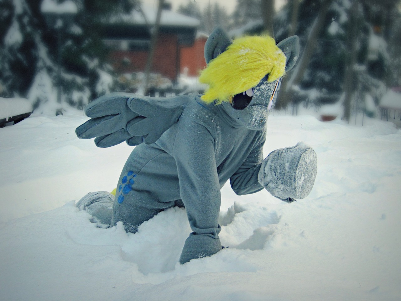 #696158 - safe, artist:tinderboxer, derpy hooves, human, g4, cosplay ...