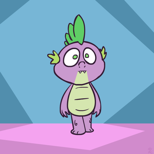 #696843 - semi-grimdark, artist:piggybank12, spike, dragon ...