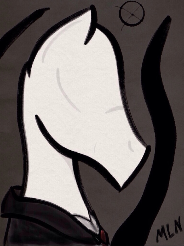 #700919 - semi-grimdark, artist:mylittleninja, creepypasta, ink ...