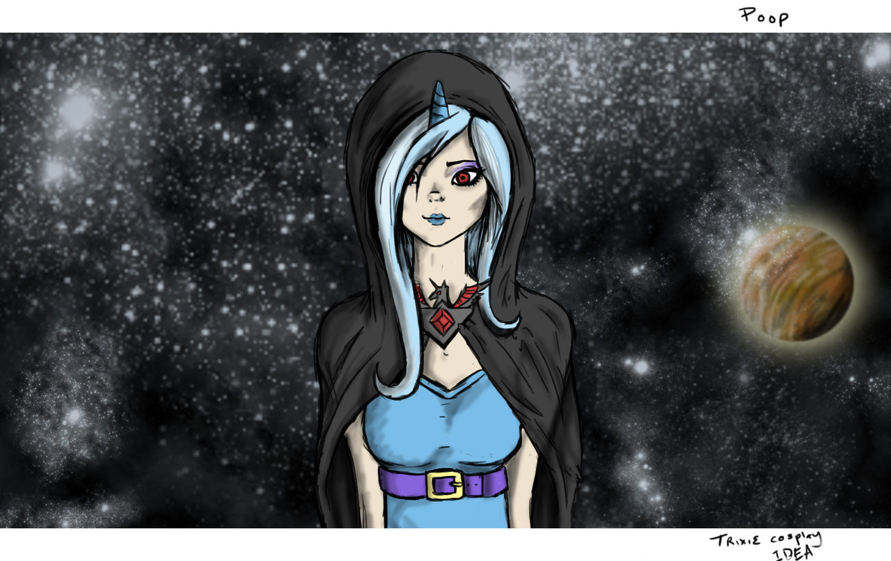 #701801 - safe, artist:lauren-campbell, trixie, human, g4, alicorn ...