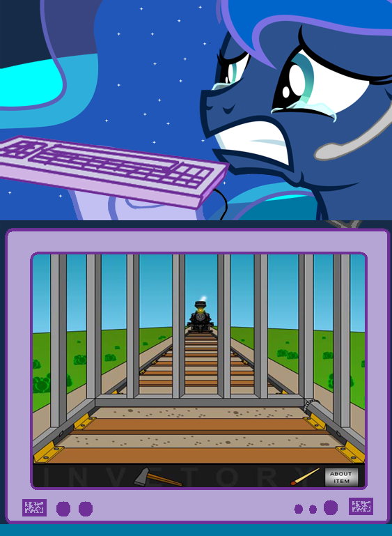 #689608 - safe, princess luna, gamer luna, exploitable meme, meme ...