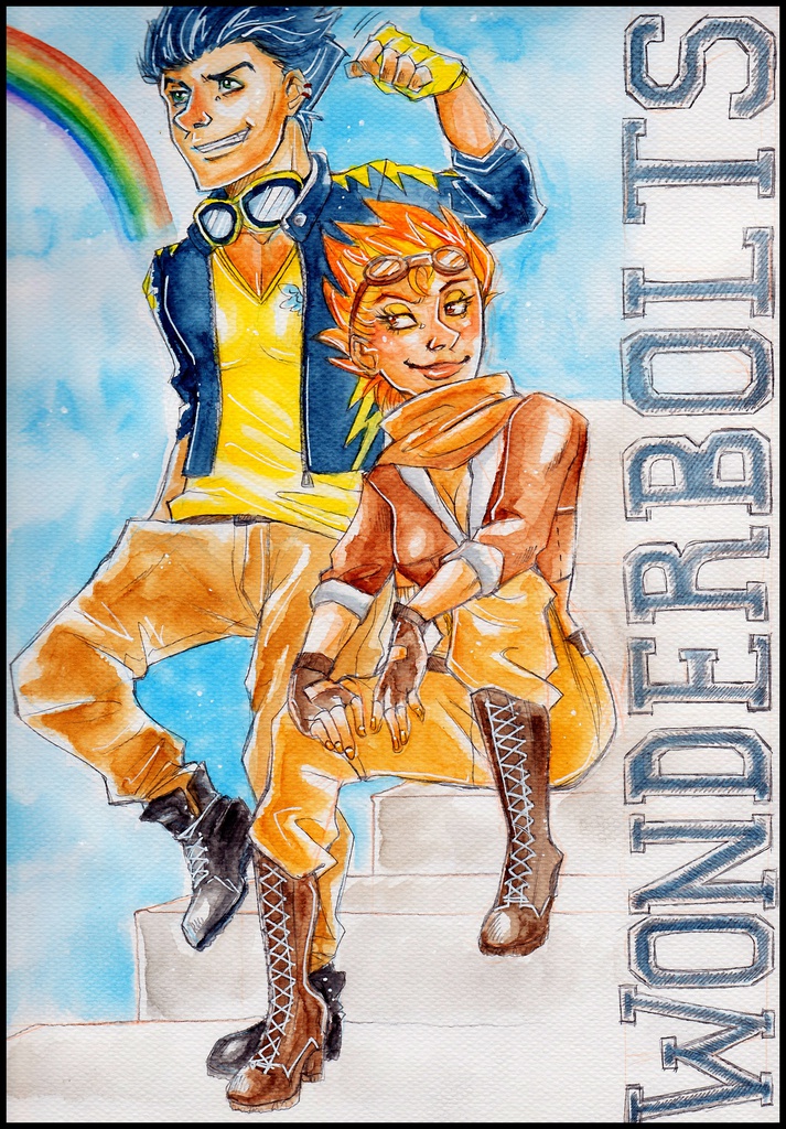 #709004 - safe, artist:killa7, soarin', spitfire, human, humanized ...