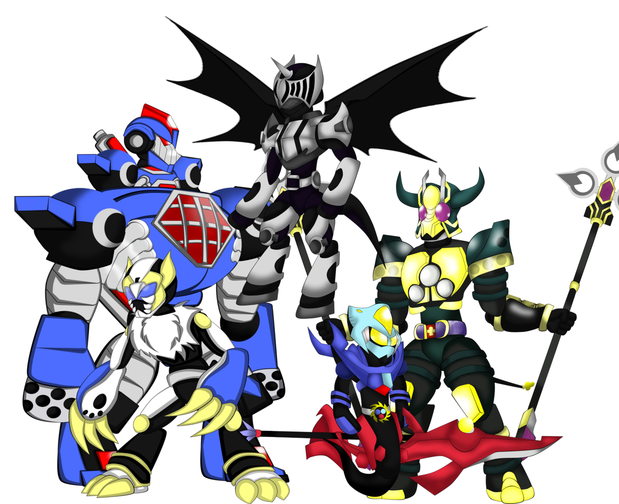 #709227 - safe, diamond dog, minotaur, pony, sea pony, unicorn, game ...