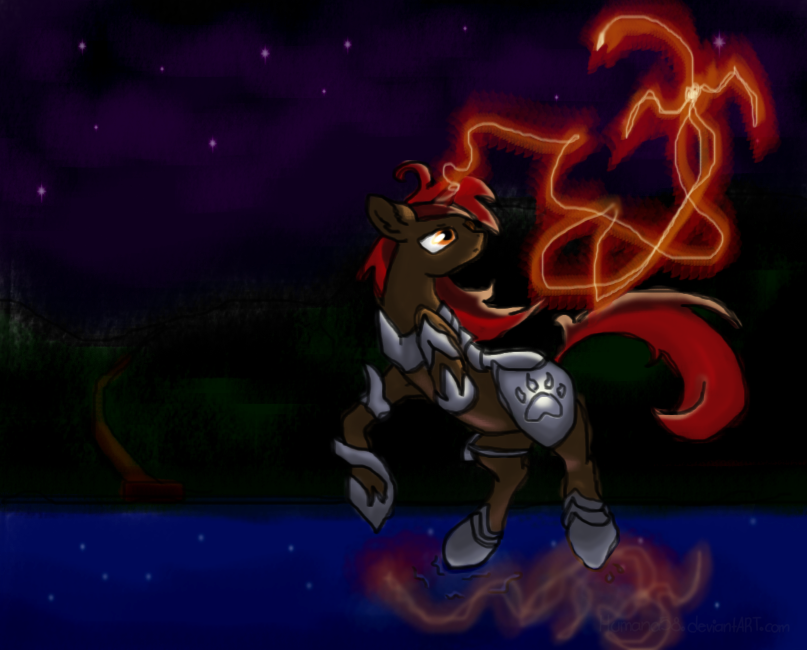 #709442 - safe, oc, oc only, oc:fenrir bloodmoon, pony, unicorn, armor ...