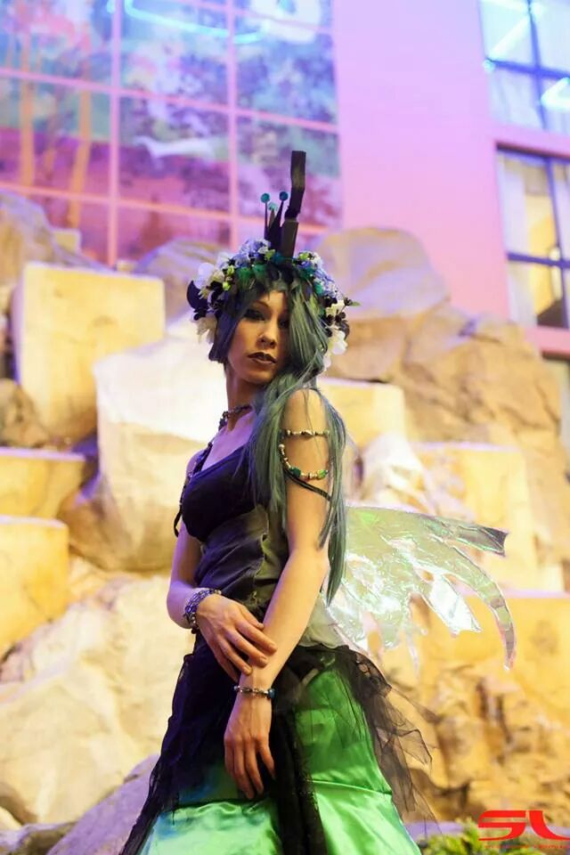 #691080 - safe, artist:kyuu-vixen-cosplay, queen chrysalis, human, 2014 ...