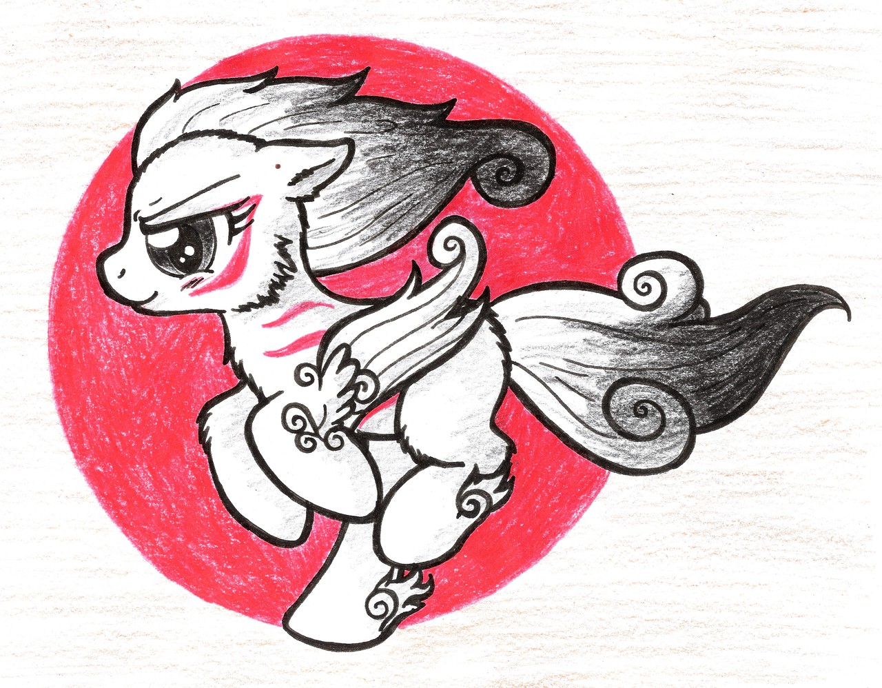 #691167 - safe, artist:warumono1989, pony, absurd resolution, amaterasu ...