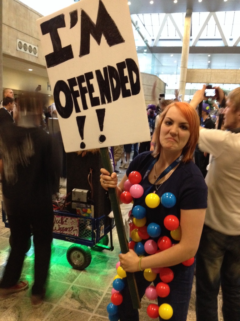 #691257 - safe, human, bronycon, ball pit, cosplay, dashcon, frown, irl ...