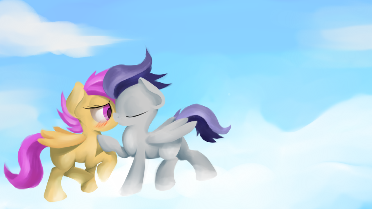 #692057 - artist needed, safe, rumble, scootaloo, g4, blushing, eyes ...