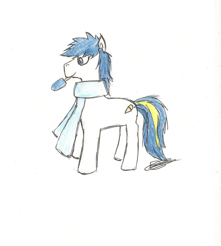 #692755 - safe, artist:rizathepenguin, pony, kaito, male, ponified ...