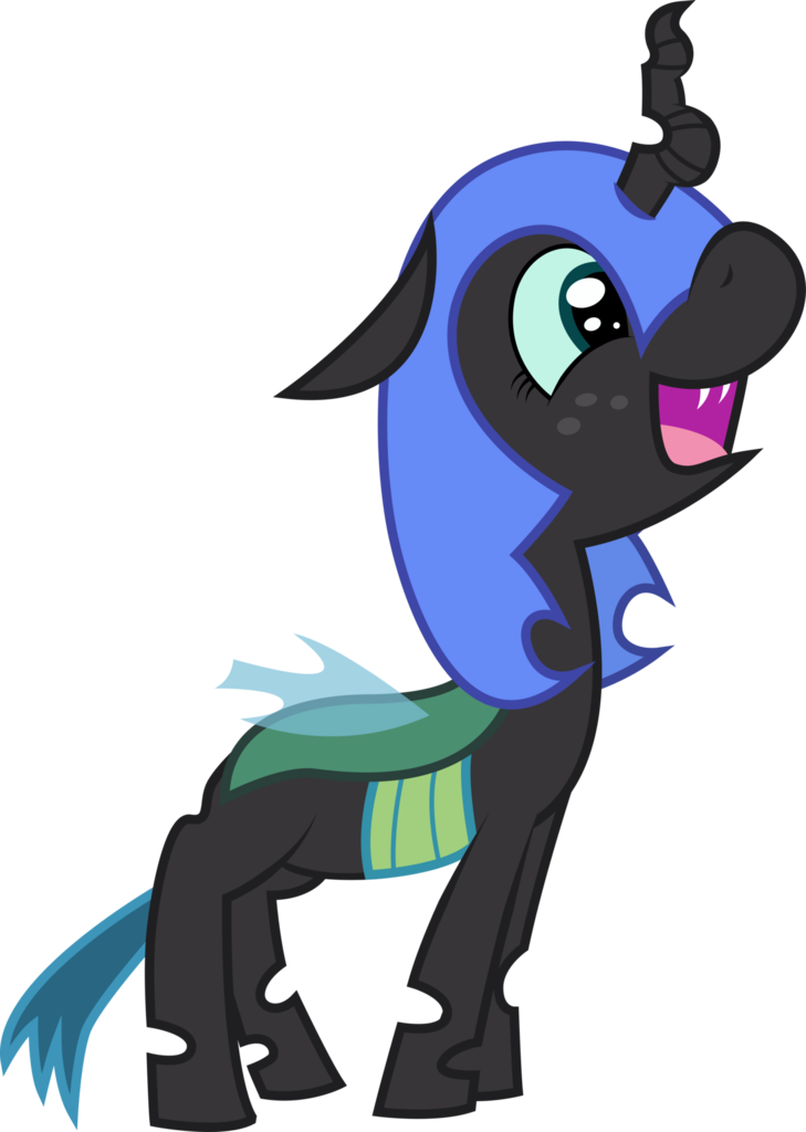 #693005 - safe, artist:syggie, queen chrysalis, changeling, changeling ...