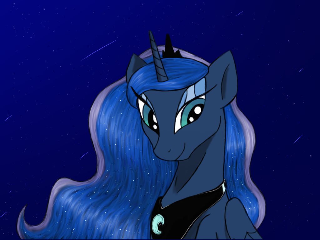 #694754 - safe, artist:xxmarkingxx, princess luna, g4, female, looking ...