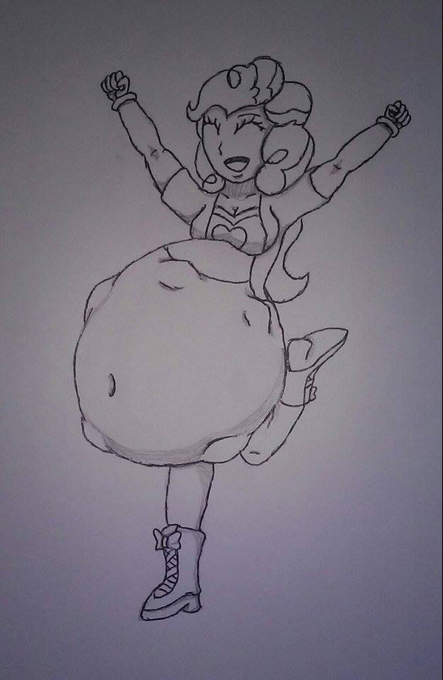 #695360 - questionable, artist:stuffervore, pinkie pie, human, g4 ...