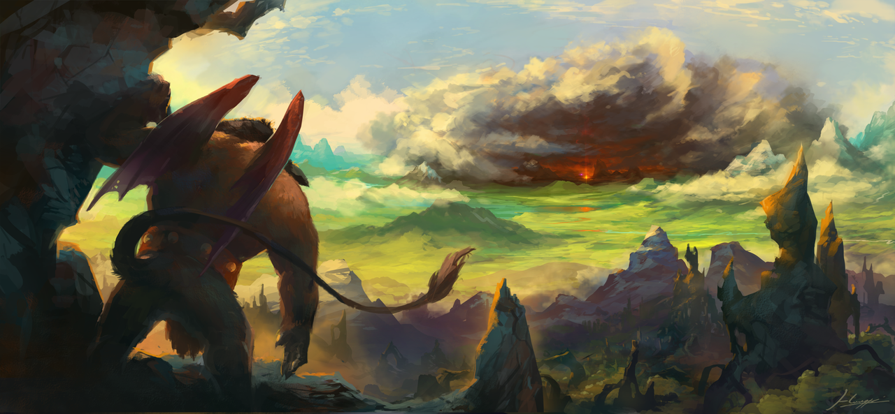 #695655 - safe, artist:huussii, scorpan, g4, my little pony: friendship ...