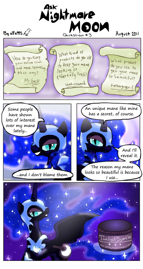 #721908 - safe, artist:alfa995, nightmare moon, ask nightmare moon, g4 ...