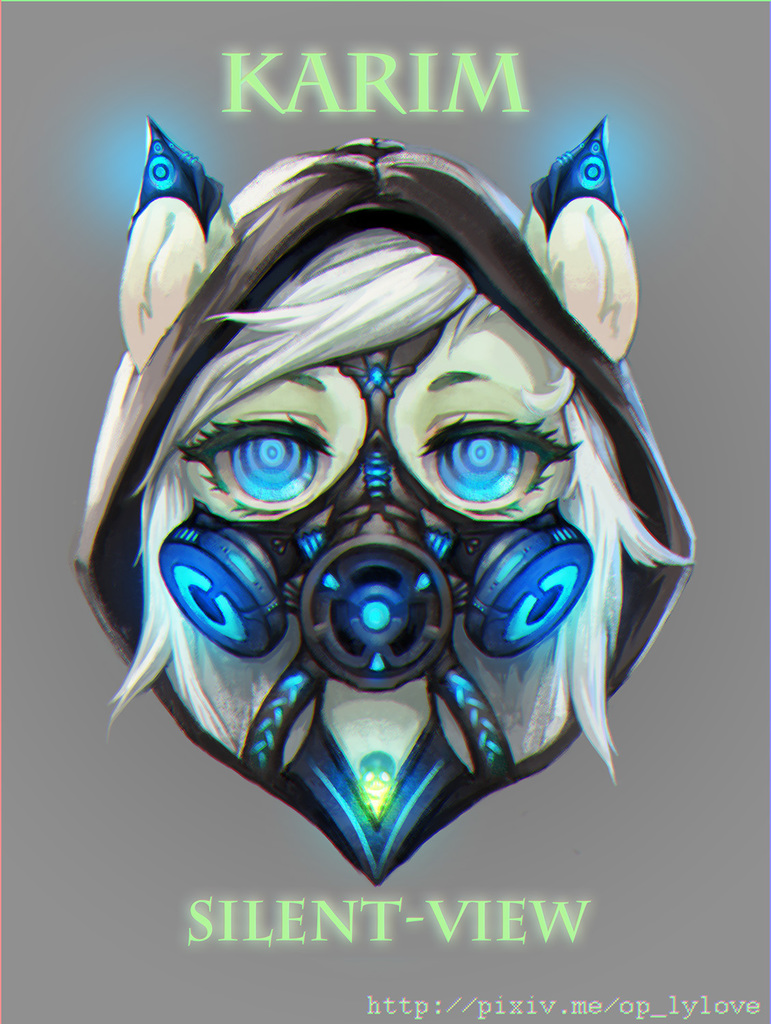 #721918 - safe, artist:kuma8696, oc, oc only, pony, gas mask, portrait ...