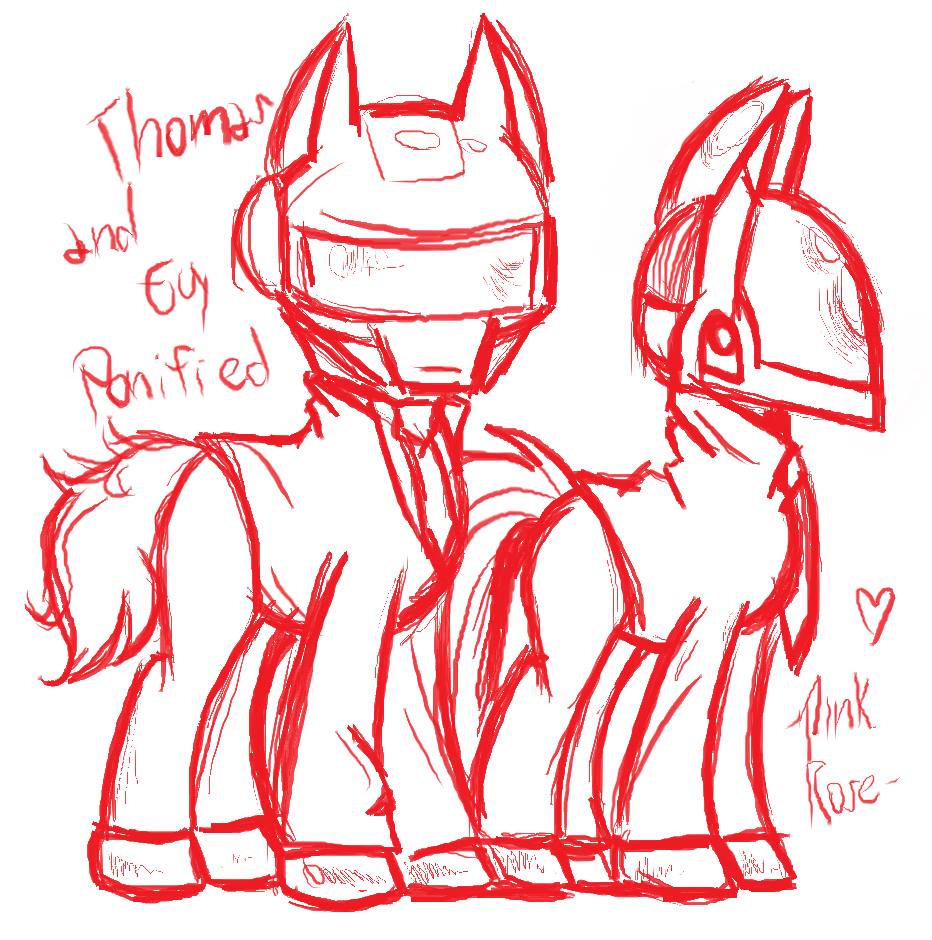 #723056 - safe, artist:pink rose, daft punk, guy-manuel de homem ...