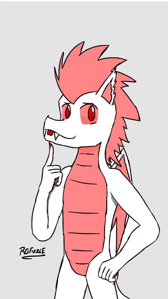 #724746 - safe, artist:rgfizzle, fizzle, dragon, male, solo - Derpibooru