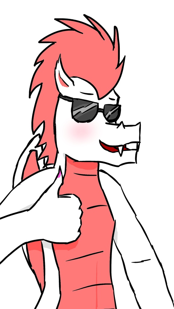 #725023 - safe, artist:rgfizzle, fizzle, dragon, male, solo, sunglasses ...