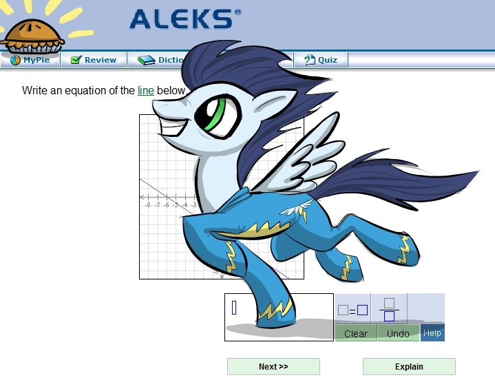 #727832 - safe, artist:1flynnia1, soarin', g4, male, math, pie, solo ...