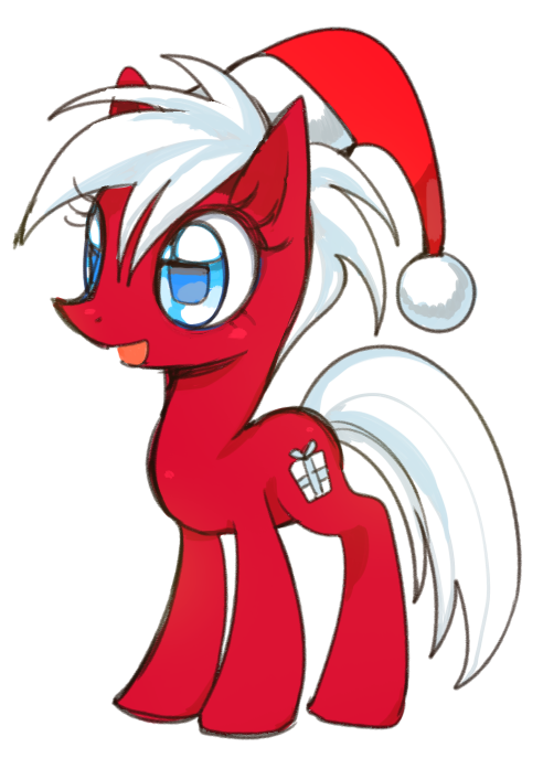 #729572 - safe, artist:memoneo, pony, hat, ponified, santa claus, santa ...